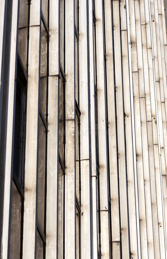 Straight Lines in Modern Architecture Stock Photo - Image of horizontal ...