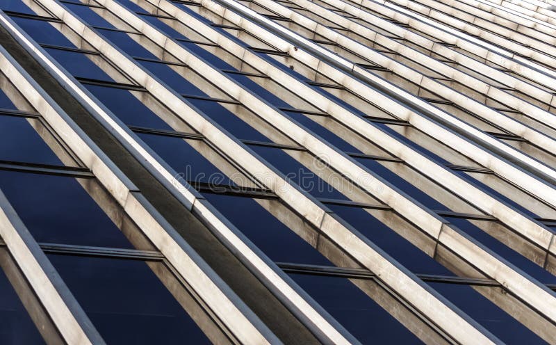 Lines of Modern Architecture Stock Photo - Image of straight, details ...