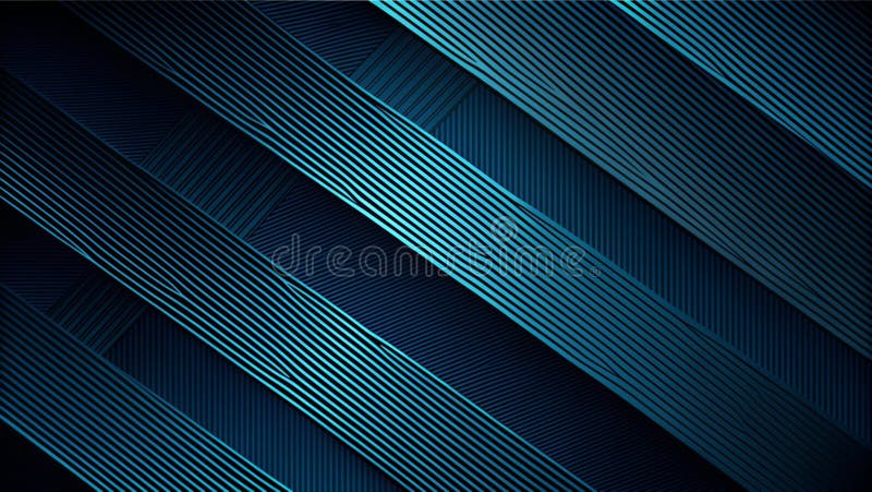 Lines Pattern with Blue-green Gradient. Stock Illustration ...