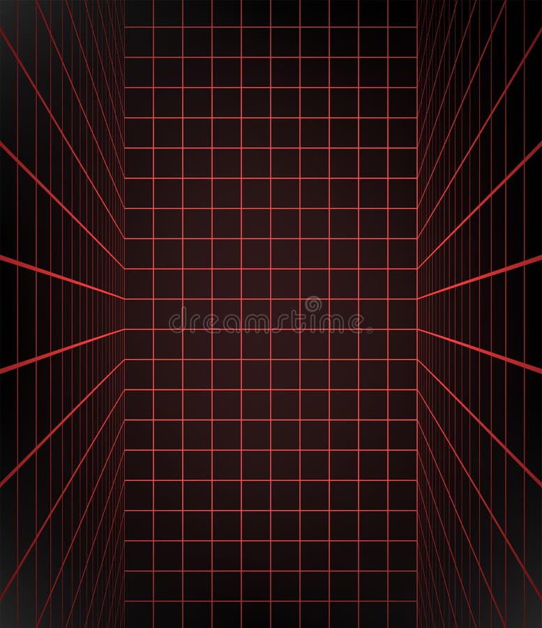 Lines Perspective Room Illustration Stock Vector - Illustration of ...