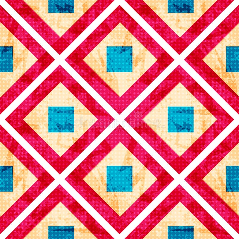 Lines and Polygons. Delicate Abstract Geometric Seamless Pattern ...