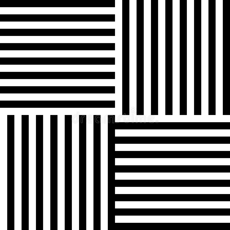 Lines Repeatable Geometric Pattern Mosaic of Lined Squares Stock Vector ...