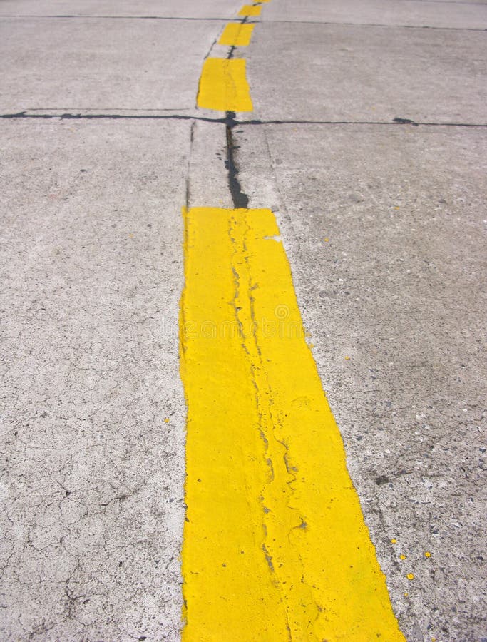 Lines on road stock image. Image of rual, interstate, perspective - 7666615