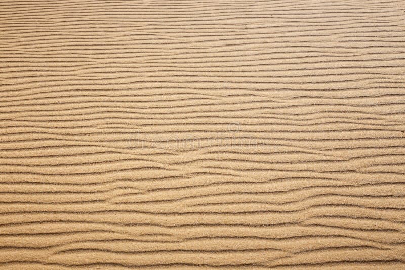 Lines in the Sand of a Beach Stock Image - Image of pattern, sandy ...