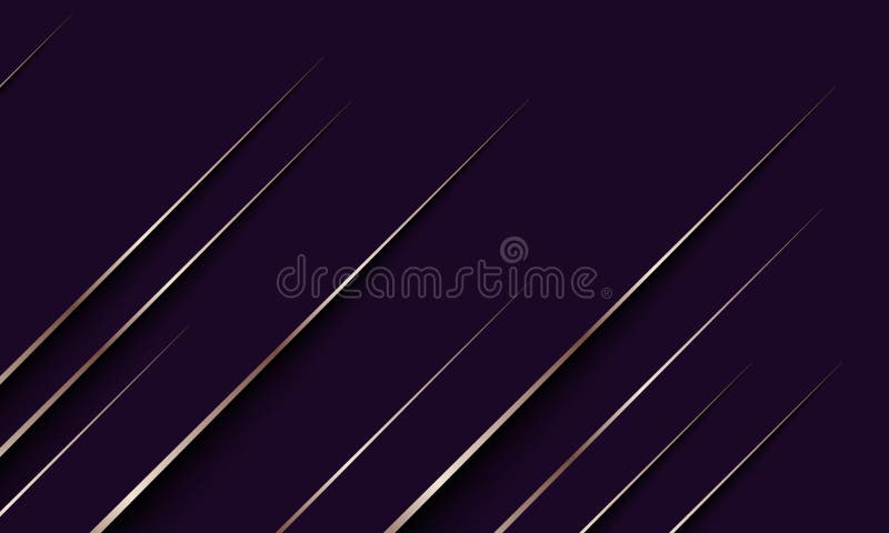 Lines with Shadow on Dark Background. Stock Vector - Illustration of ...