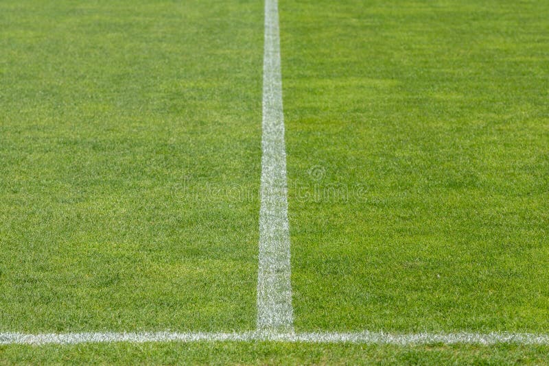 Lines on the pitch 2 stock image. Image of sport, perpendicular - 20304405