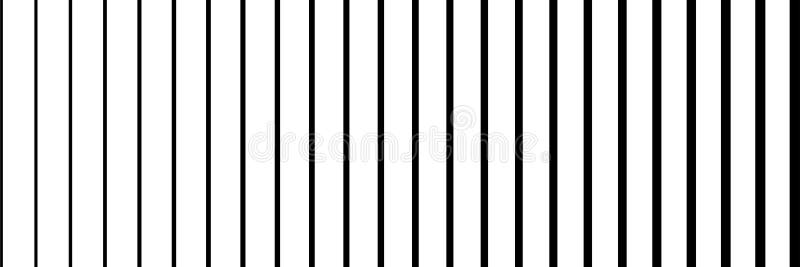 Stripes.Lines from Thin To Thick.straight, Parallel Vertical. Stock ...