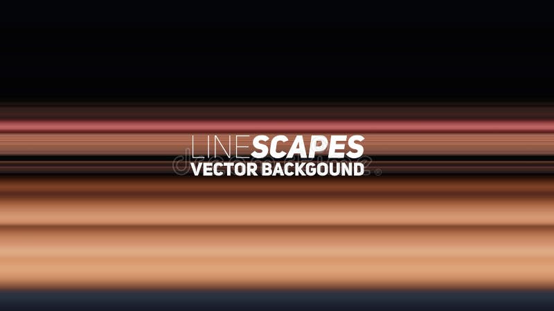 LineScapes Gradient Background. Minimal Gradient Stripes Backdrop. Stock Vector - Illustration ...
