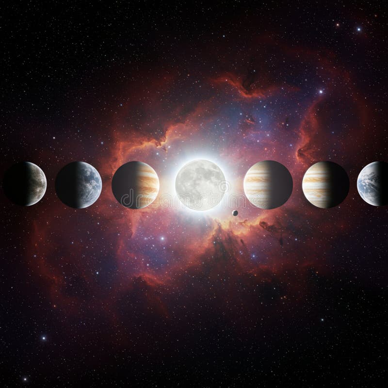 Lineup of Celestial Bodies Includes Planets Resembling Earth and ...
