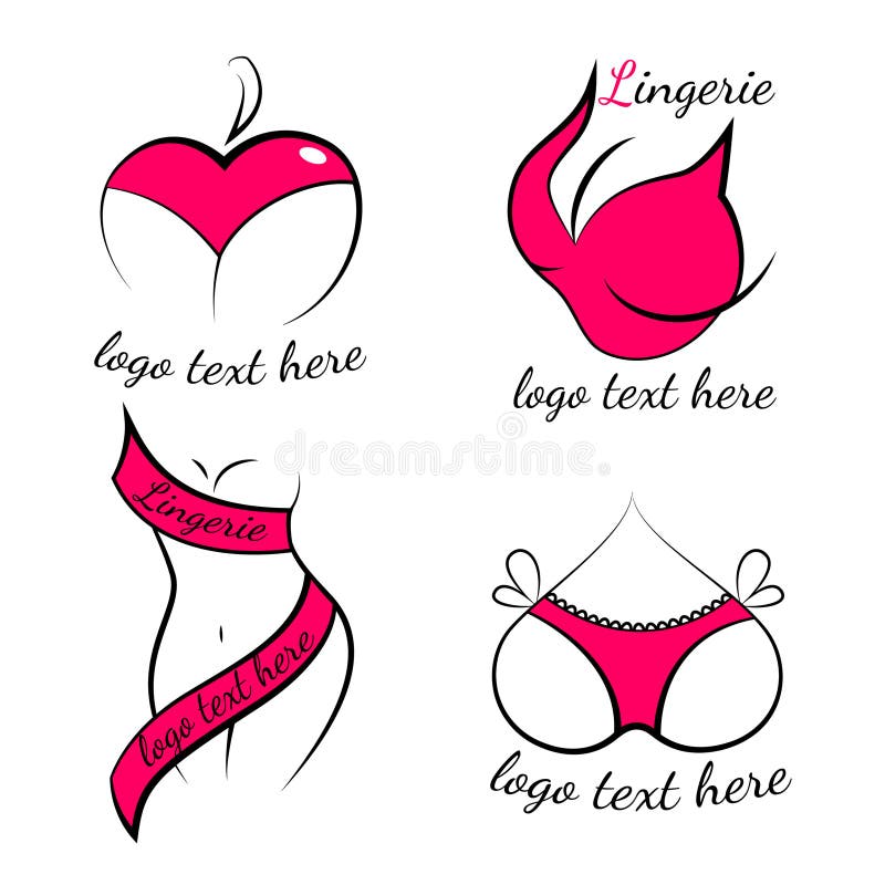 Sexy Girl Pink Lingerie Stock Illustrations 490 Sexy Girl Pink
