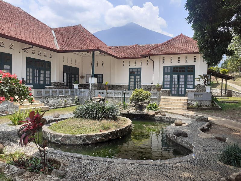 Linggarjati Historical Building in Kuningan West Java Stock Photo ...
