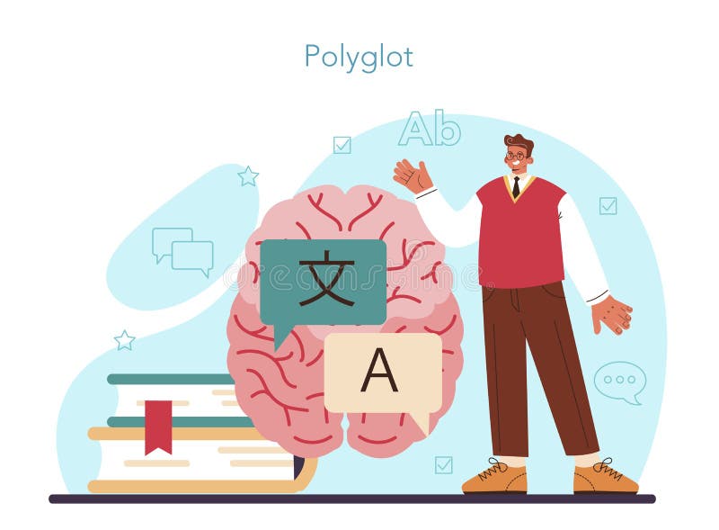 Linguistic Concept. Scientific Study of Language, Its History Stock ...