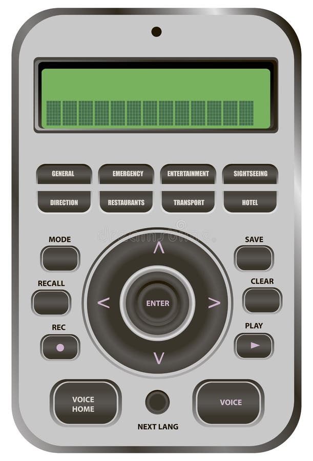 Linguistic Electronic Dictionary Stock Vector - Illustration of white ...