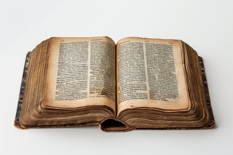 Linguistic Landscape: White Background Dictionary Photography. Stock ...