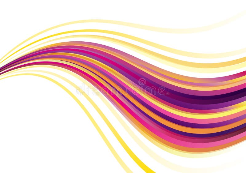 Linha de cor ilustração do vetor. Ilustração de estilizado - 9936057