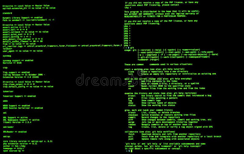 Linha De Comando Cli Interface Com O Plano De Fundo Do Conceito De Tecnologia De Marcadores ...