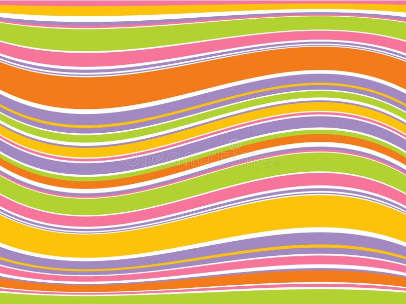 Linhas Coloridas Abstratas. Vetor Ilustração do Vetor - Ilustração de ...