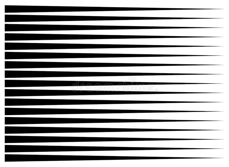 Linhas Da Velocidade Do Movimento Horizontal Para A Banda Desenhada