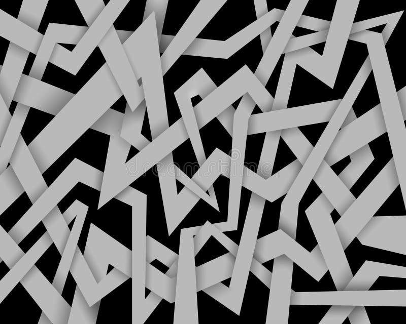 Linhas quebradas ilustração stock. Ilustração de fundo - 6427422