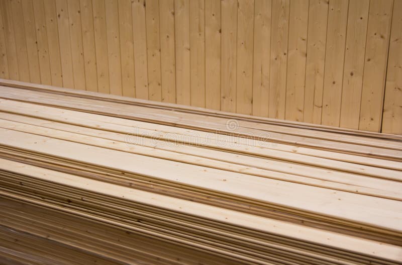 Lining Boards Lining in Stock. Stock Photo - Image of joinery, natural ...