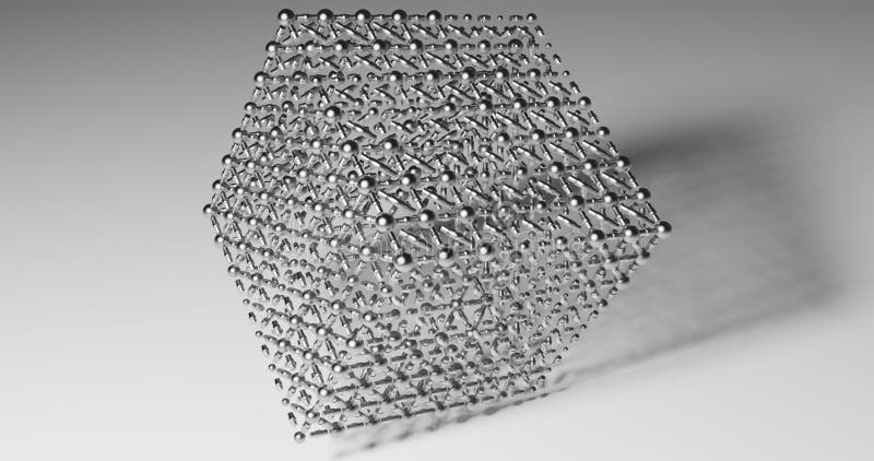 Link Bodies. Geometric Shapes for a Cube Stock Footage - Video of nodes ...