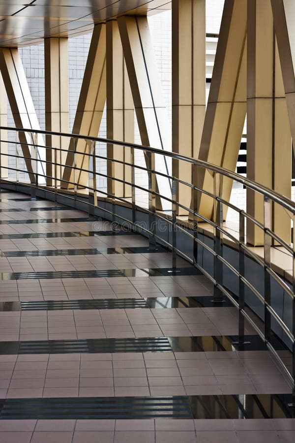 Link Bridge between Two Buildings Stock Photo - Image of aisle, link ...