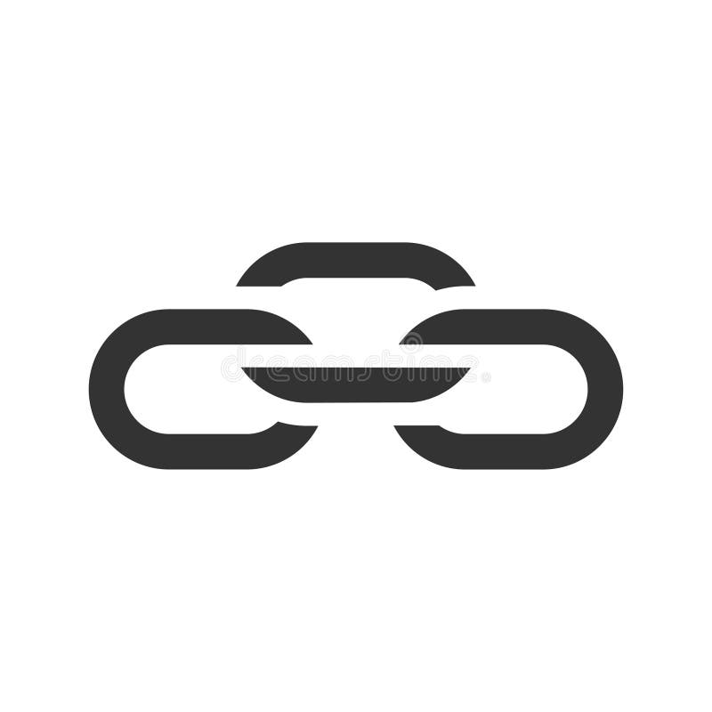 Link Building Icon stock vector. Illustration of link - 328881393