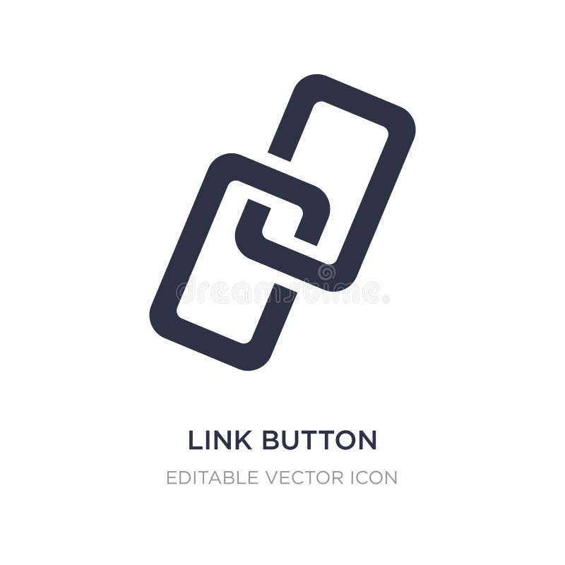 Link Icon on White Background. Simple Element Illustration from Search ...