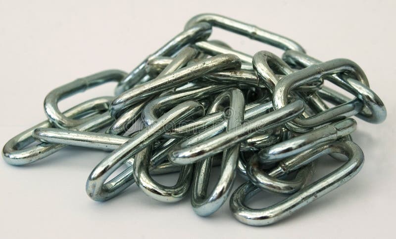 Link chain stock photo. Image of rendering, steel, connect - 13525006