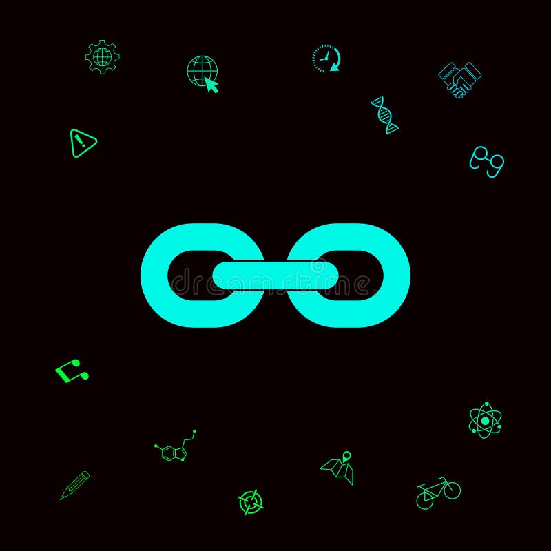 Link Chain Icon . Graphic Elements for Your Designt Stock Vector ...