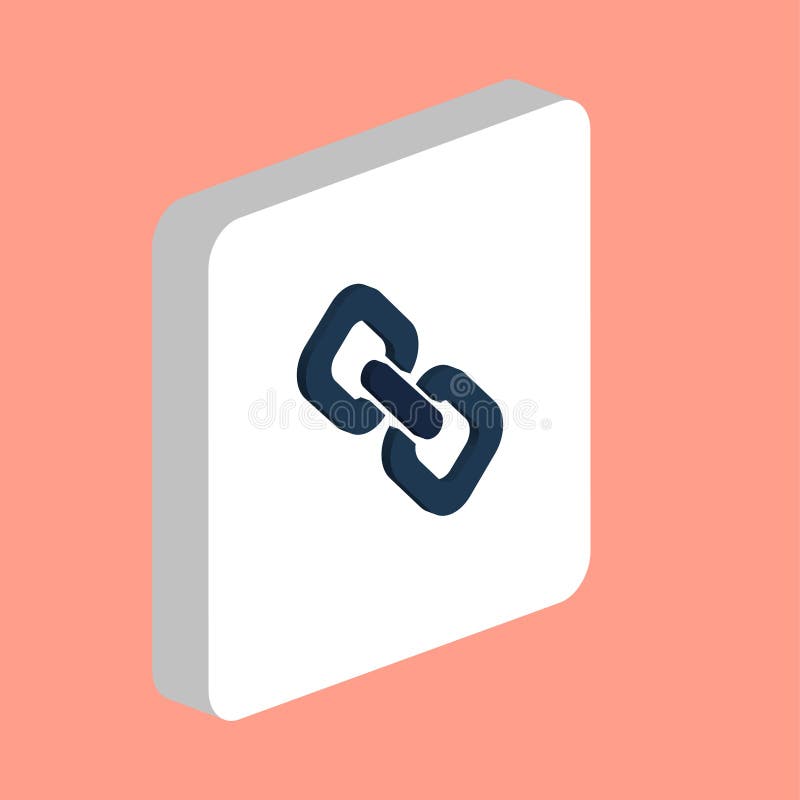 Link computer symbol stock illustration. Illustration of color - 163742552