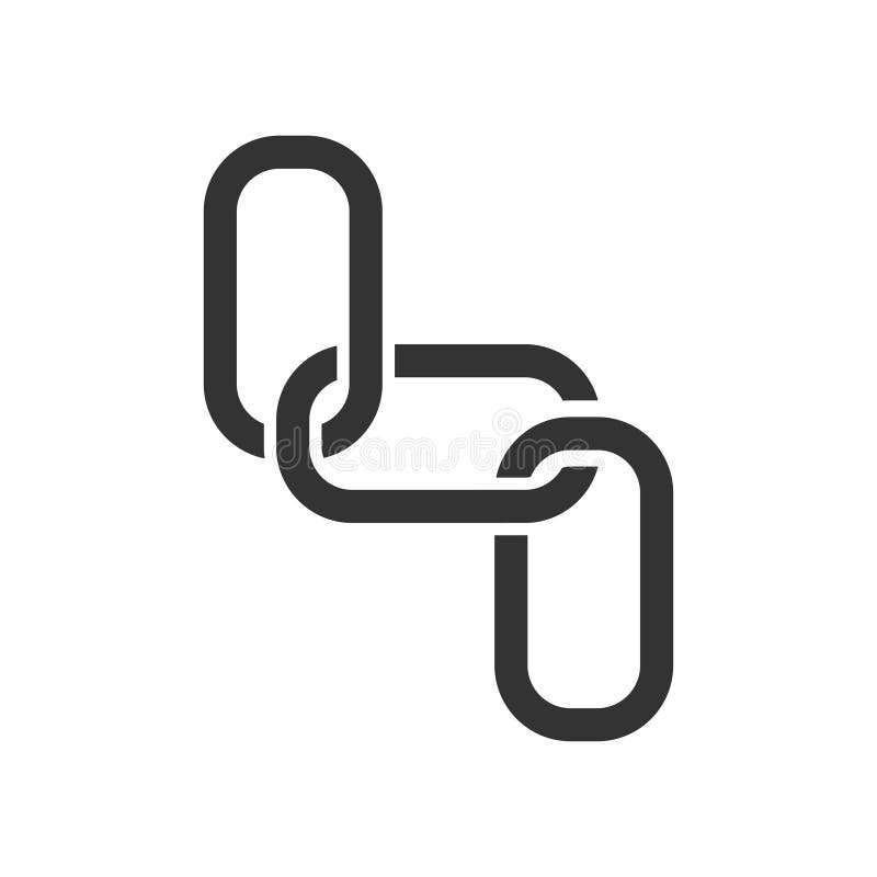 Hyperlink Icon or Logo Isolated Sign Symbol Vector Illustration Stock ...