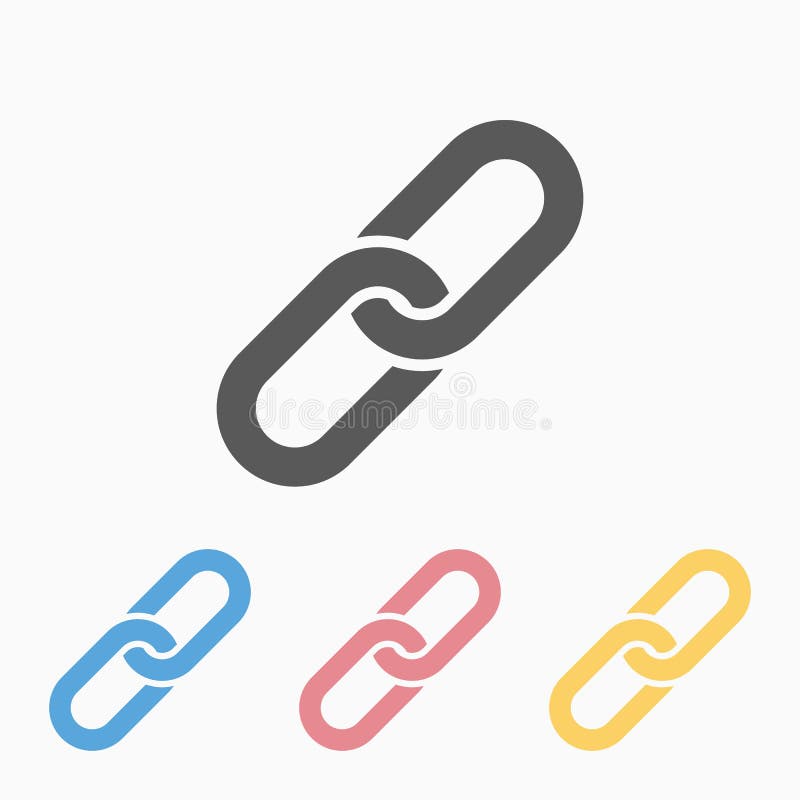 Link Icon, Chain, Shackle, Manacle Stock Vector - Illustration of ...