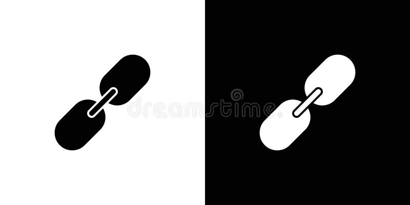 Link Icon Art Design Illustration Stock Vector - Illustration of vector ...