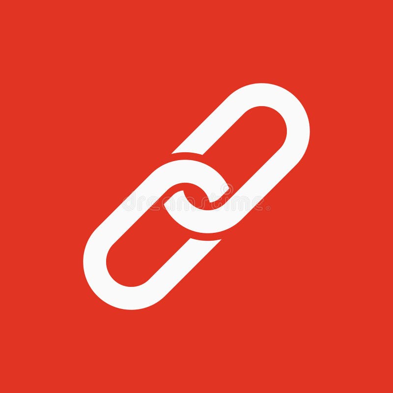 The Link Icon. Linked Symbol Stock Vector - Illustration of sign ...