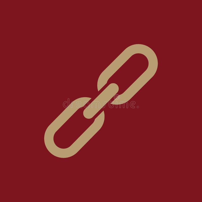 The Link Icon. Linked Symbol Stock Vector - Illustration of sign ...
