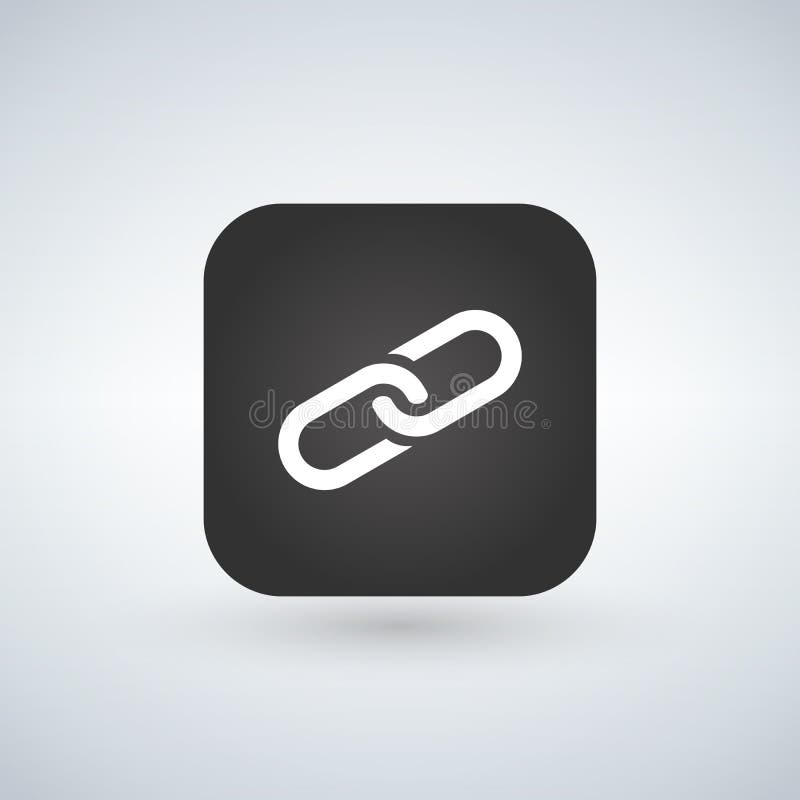 Link Icon with Plus or Cross Sign. Add New Link Concept. Vector ...