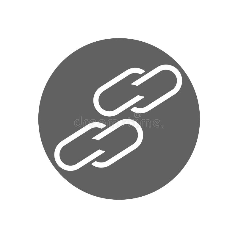 Link Icon Vector Sign and Symbol Isolated on White Background, Link ...