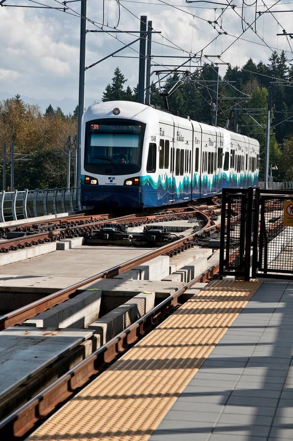 Link Light Rail Transport 3rd Year Succe Editorial Stock Image - Image ...