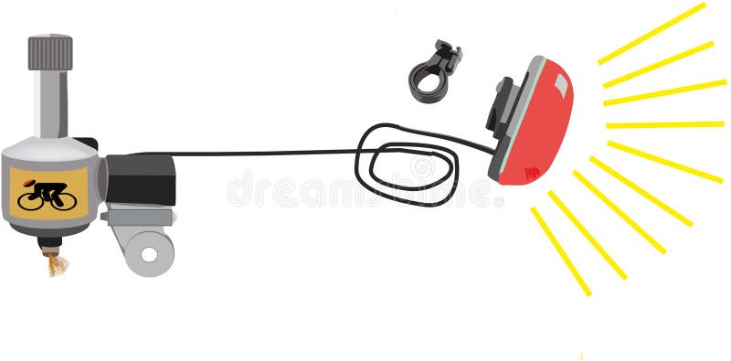 Bicycle Dynamo Stock Illustrations – 316 Bicycle Dynamo Stock ...