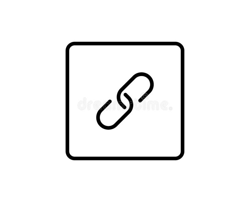 Link line icon stock vector. Illustration of color, connection - 192401759