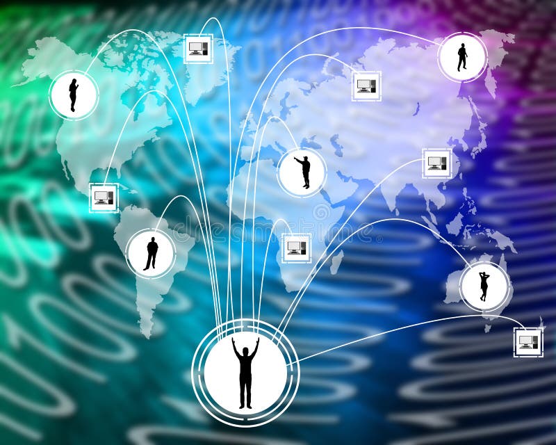 Link stock illustration. Illustration of electronic, digital - 48404080