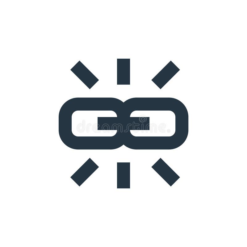 Link Vector Icon. Link Editable Stroke. Link Linear Symbol for Use on ...
