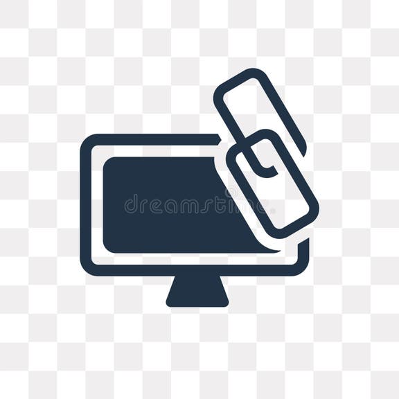 Link Vector Icon Isolated on Transparent Background, Link Trans Stock ...