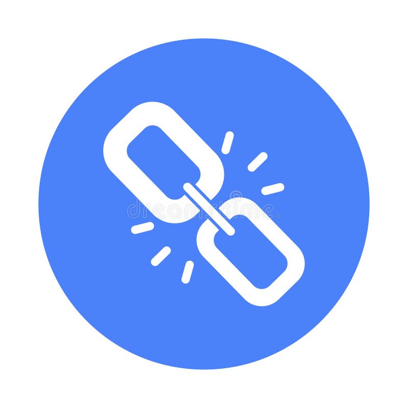 Linkage Icon Icon Which Can Easily Modify or Edit Stock Vector ...