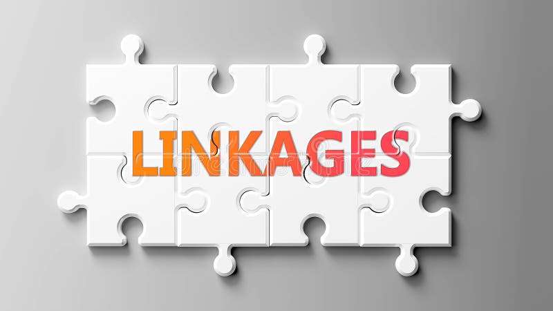 Linkages Complex Like a Puzzle - Pictured As Word Linkages on a Puzzle ... Linkages Complex Like a Puzzle - Pictured As Word Linkages on a Puzzle ...