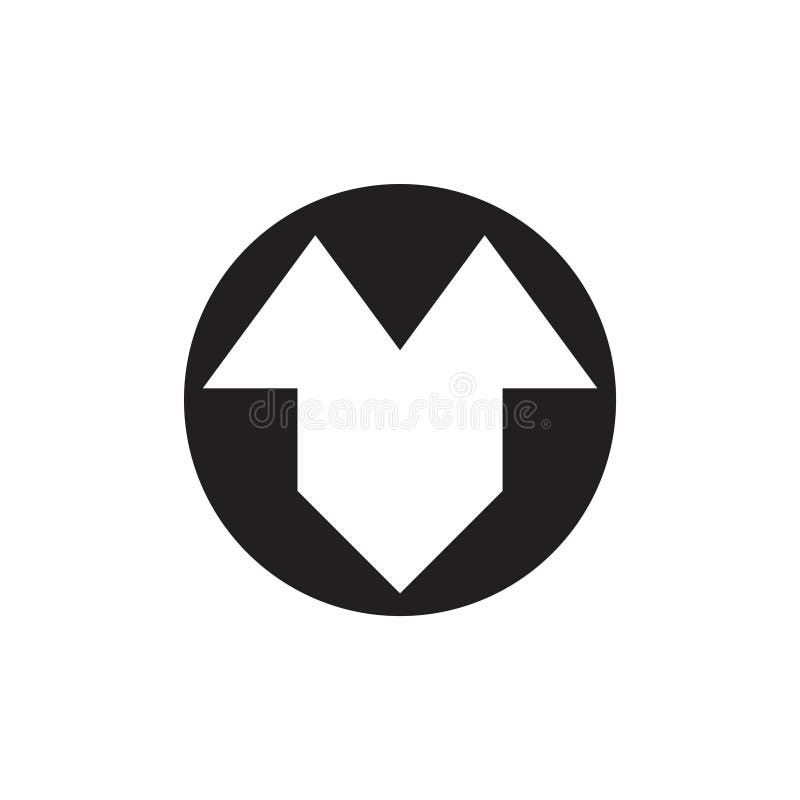 Linked Arrow Symbol Logo Vector Stock Vector - Illustration of icon ...