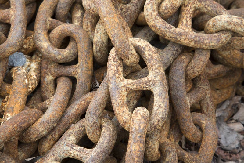 Linked Chain Background stock photo. Image of rust, join - 96553874