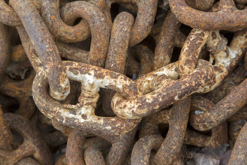 Linked Chain Background stock photo. Image of chain, abstract - 96553758