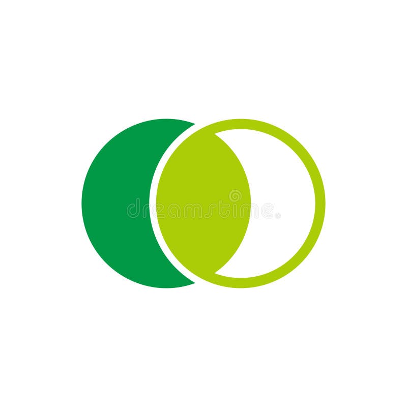 Linked Circles Business Chart Sales Finance Logo Vector Stock Vector ...